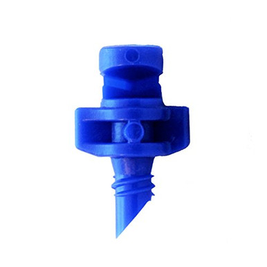 xGarden 60 Pack Blue 180 Degree Micro Sprayer Fan Jet for Hydroponic ...