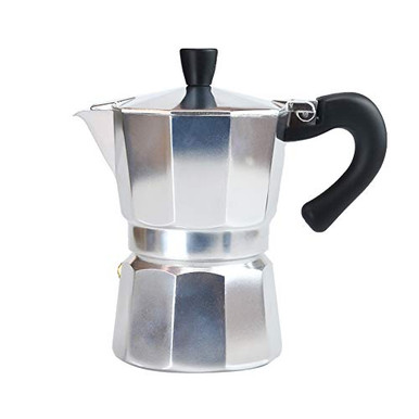 AILELAN Stovetop Espresso Maker, 3 Cup Classic Italian Style Moka Pot ...