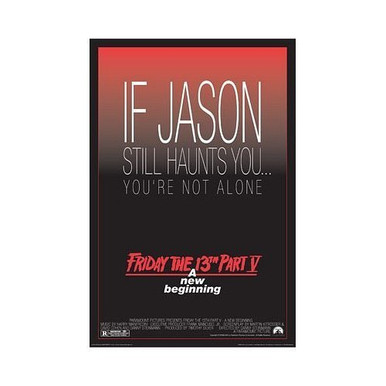 Buyartforless Friday The 13th Part V A New Beginging Jason Movie 36x24 ...
