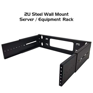 Ares Vision 19 Inch Wide 2U Heavy Duty Steel Extendable Wall Mount ...