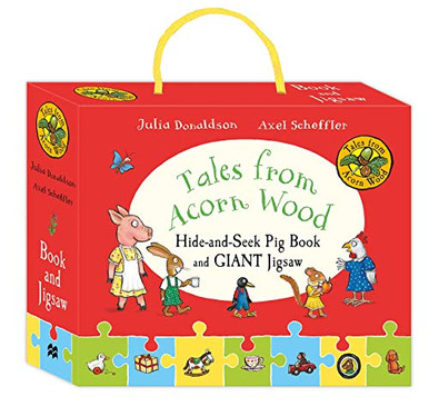 Gruffalo The Tales from The Acorn Wood HideandSeek Pig Book and Giant ...