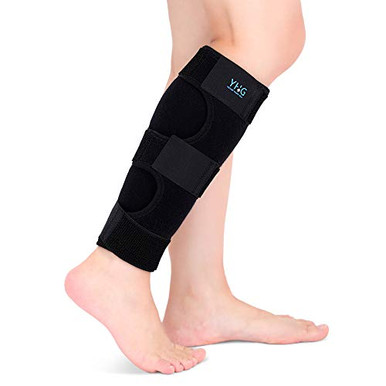 Upgraded Calf Support Brace Compression Shin Splint with Lengthened ...