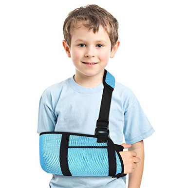 Arm Sling for Kids, Medical Child Arm Sling with Waist Strap, Padded ...