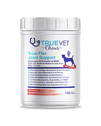 TrueFlex Joint Support Veterinary G3 Formula wMSM 150ct MDLG Joint ...