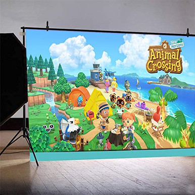 Cute Animal Crossing Backdrop Animal Crossing Style Decorations perfect ...