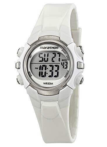 Timex Marathon Digital Mid Size Running Watch One White ...