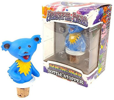 Grateful Dead Dancing Bear Bottle Stopper - Warehousesoverstock