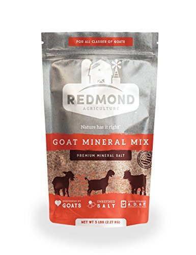 Redmond Goat Mineral Supplement Mix Unrefined Salt 5 lbs ...