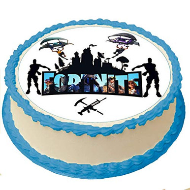 Battle Royale Cake Toppers Icing Sugar Paper 8 Inches Diameter Sheet ...