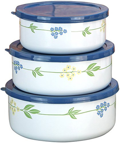 Corelle Coordinates by Reston Lloyd 6-Piece Enamel on Steel Bowl ...