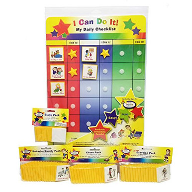 Kenson Kids I Can Do It! My Daily Checklist Reward Chart supplemental ...