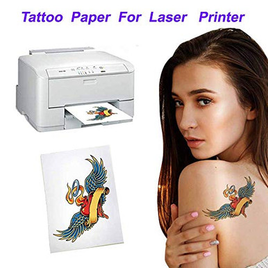 Temporary Tattoo Paper A4 Size 83x117 inch 5 Sheets DIY Tattoo Paper ...
