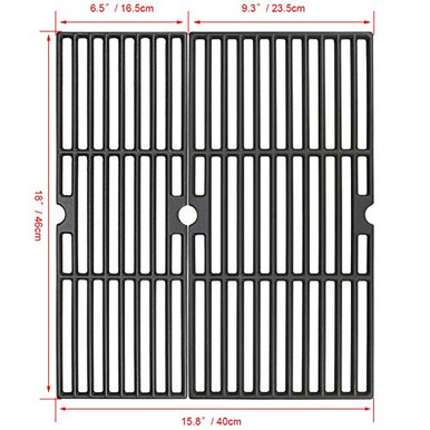 Utheer Grill Grates Replacement 18 Inch for Charbroil Performance 2 ...
