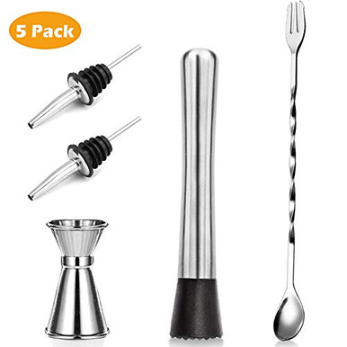 KEKU professional bar tools durable stir bar pestle stainless steel ...