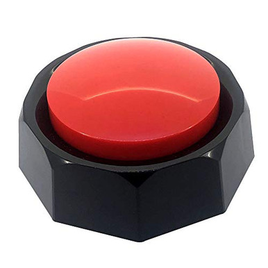 BOSKEY Recording Button Easy Button Record 30 Seconds Talking Message ...