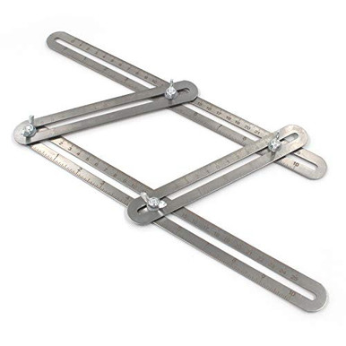 Karcy Multi Angle Measuring Ruler Metal Multi Angle Template Tool ...