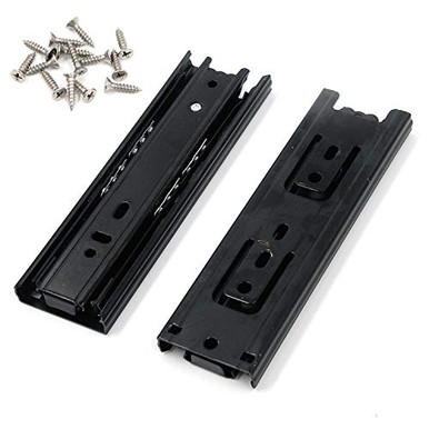 Geesatis 1 Pair Full Extension Drawer Slides 150mm 6 inch Slide Rail ...