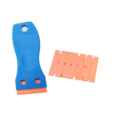 Sticker Scraper Removing Labels Clean Windows Plastic Car Foil Tool Kit ...