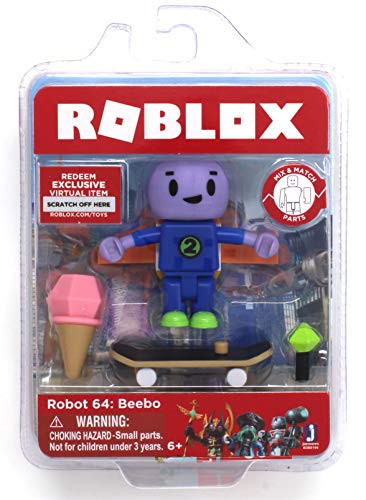 Roblox Robot 64: Beebo Single Figure Core Pack with Exclusive Virtual ...