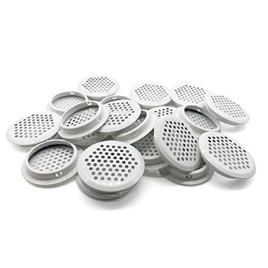 20Pcs Air Vents 53mm Circular Soffit Vent Stainless Steel Round Vent ...