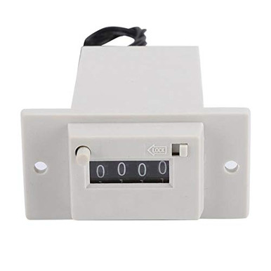 Pulse Counter CSK4YKW 4 Digits 09999 Industrial Totalizer Mechanical ...