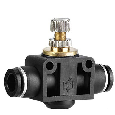Air Flow Control Valve T Shape Pneumatic Fitting Regulator Valve 468mm ...