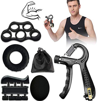Workout Equipment for Home Workouts Hand Grip Strengthener Workout Kit ...