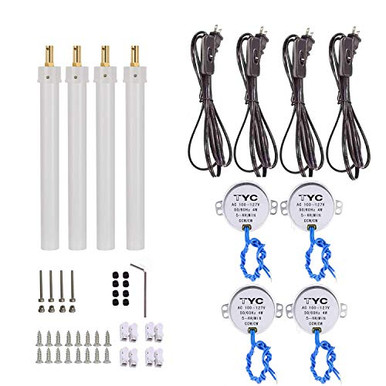 4 Set Synchronous Turntable Motor Electric Motor for Cup ...