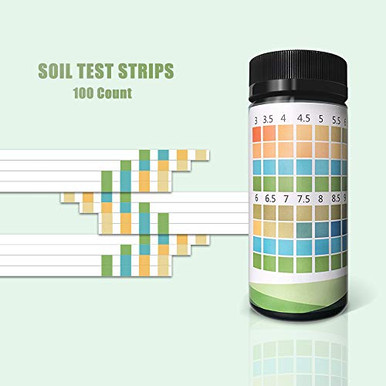 Yueeng Garden Soil Test Kits Lawn pH Tester 359 Range 100 Strips ...