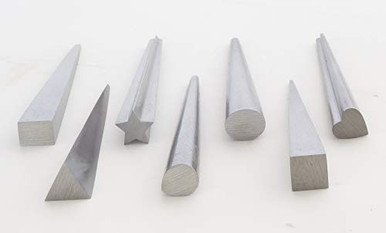 7 Piece Mini Designer Shape Mandrel SetMultiple Shapes for Bezels and ...