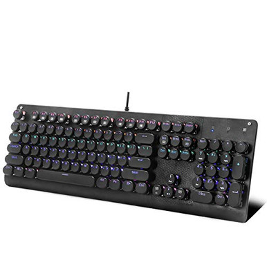 Mechanical Keyboard EYOOSO K600 LED Rainbow Backlit Mechanical Gaming ...