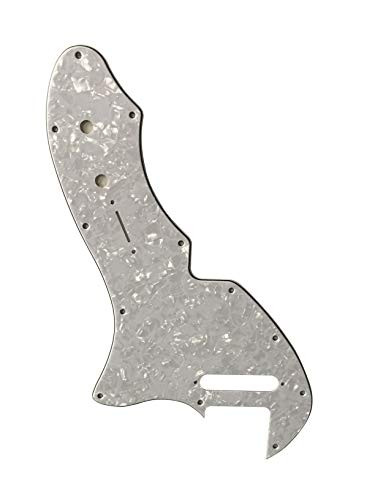 For 69 Telecaster Tele Thinline Guitar Pickguard 4 Ply White Pearl ...
