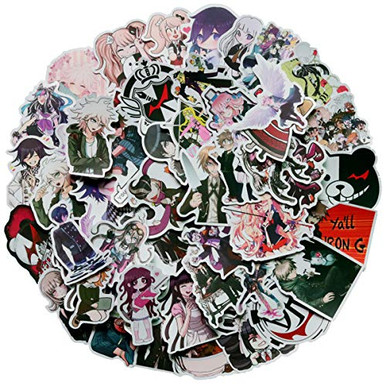 50Pcs Danganronpa Trigger Happy Havoc Stickers Waterproof Vinyl Game ...