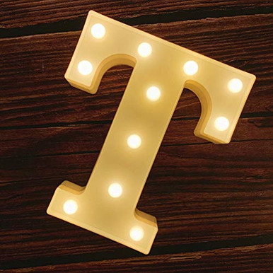 MUMUXI LED Marquee Letter Lights 26 Alphabet Light Up Marquee Number ...