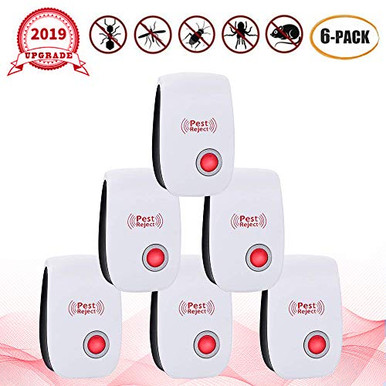 ACETEND Ultrasonic Vermin Repeller 2019 Newest Electronic Vermin ...