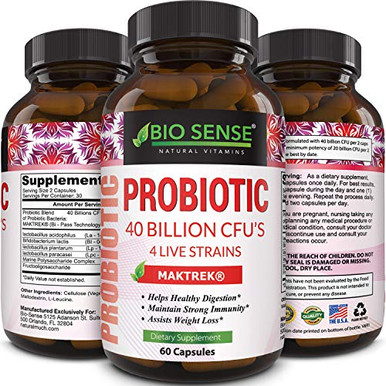 Bio Sense Probiotics Supplement for Men and Women Natural Pure Immune ...