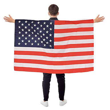 ArtCreativity American Flag Cape for Kids and Adults Patriotic Costume ...