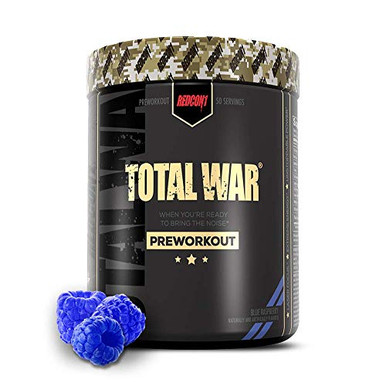 Redcon1 Total War Pre Workout Powder 50 Servings Boost Energy Increase ...