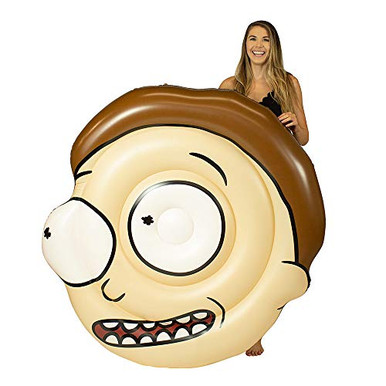 Rick and Morty Giant Inflatable Pool Island Morty Head Comes with ...