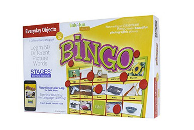 Stages Learning Materials Link4fun Real Photo Everyday Objects Bingo ...