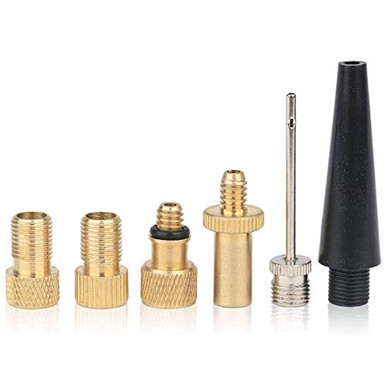 July miracle Valve Adapter Set 6pcs Bicycle Car Valve Adapter Kit Set ...