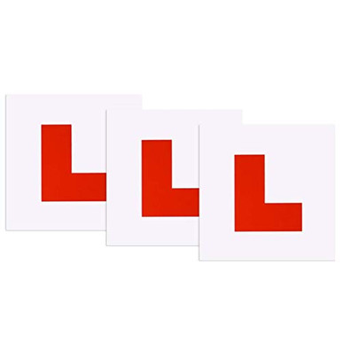 L Plates 3Pcs Fully Magnetic Learner Car Plates Safety Sign for New ...