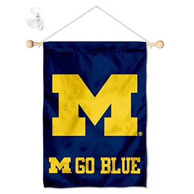 Michigan Wolverines Go Blue Banner for Windows Doors and Walls ...
