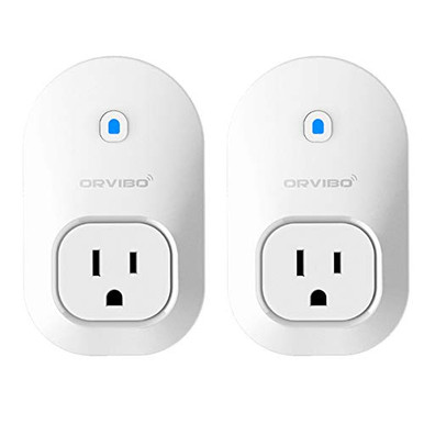 Beastron 2 Pack WiFi Smart Socket Outlet Plug, Compatible with Google ...
