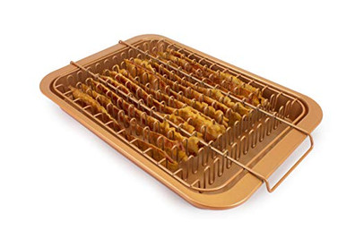 EaZy MealZ Bacon Rack Tray set Copper Medium Size - Warehousesoverstock