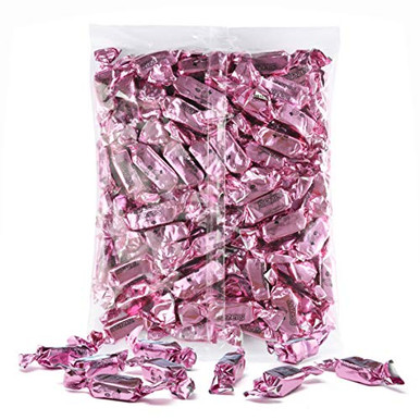 Color Themed Chewy Taffy Candy - Bulk 3 Pound Bag of Baby Pink Color ...