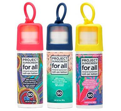 Project Sunscreen RollOn SPF 50 Sun Protection for All Ages Natural ...