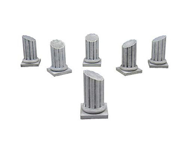 Pillars Terrain Scenery for Tabletop 28mm Miniatures Wargame 3D Printed ...