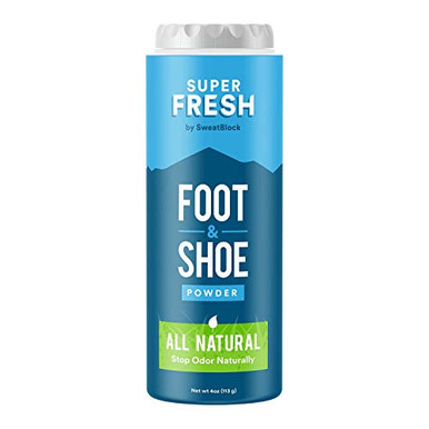 Natural Odor Eliminator Foot Powder Shoe Deodorizer Stop Stinky Feet ...