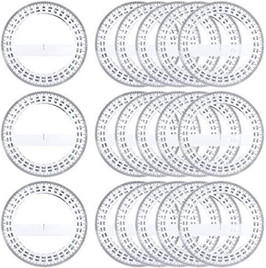 Utoolmart 10cm Protractor Ruler Angle Finder Swing Arm School Office ...